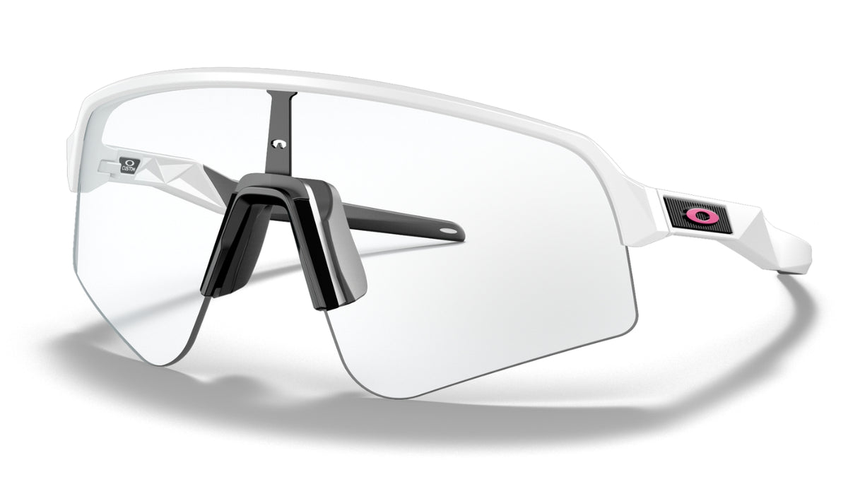 Oakley Custom Sutro Lite Sweep Matte White / Clear – sportbrillenshop.nl