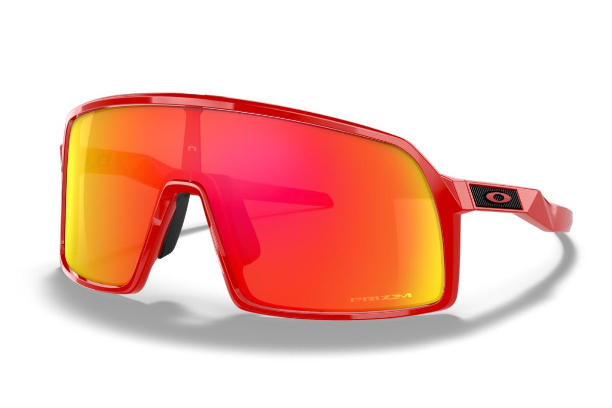Oakley Custom Sutro S (extra small) Redline/ Prizm Ruby ...