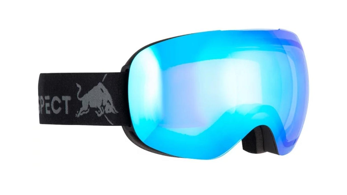 Red Bull SPECT Goggles BENT Matte Black/ Light Blue Chrome X ...